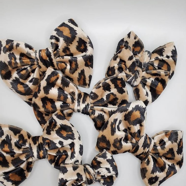 Leopard Velvet - Etsy