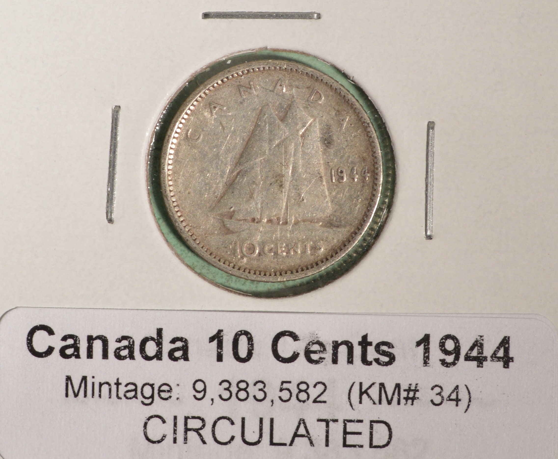 Canada Coin 1944