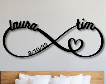 Infinity Metal Sign - Etsy