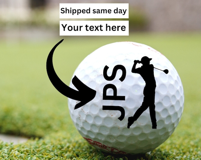 Bride and Groom Golf Balls, Couple Golf Balls, Wedding Announcement ...