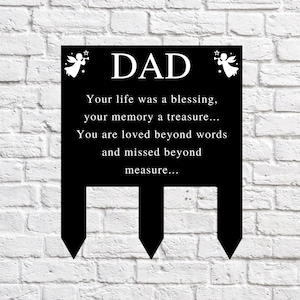 Memorial Metal Sign, RIP Sign, Custom Metal RIP Sign, Sign for Loved ...