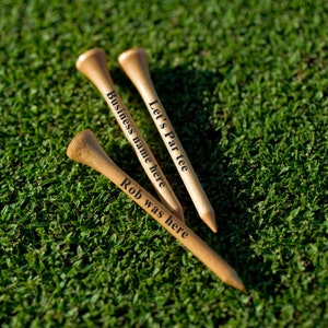 Personalized Golf Tees, Engraved Golf Tees, Engraved Golf Gift, Custom ...