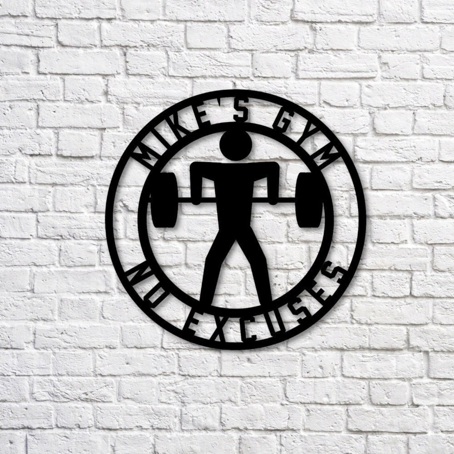 Personalized Home Gym Signs for Workout Room Personalized - Etsy