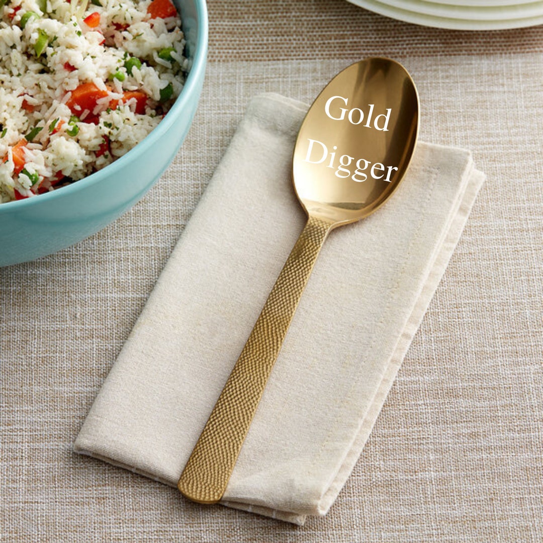Personalized Serving Spoon, Custom Kitchen Utensils, Unique Gift ...