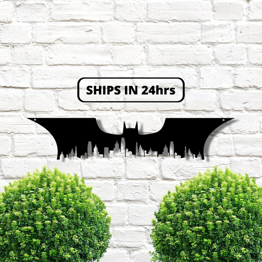 Batman Metal Sign Custom Batman Sign Personalized Batman - Etsy