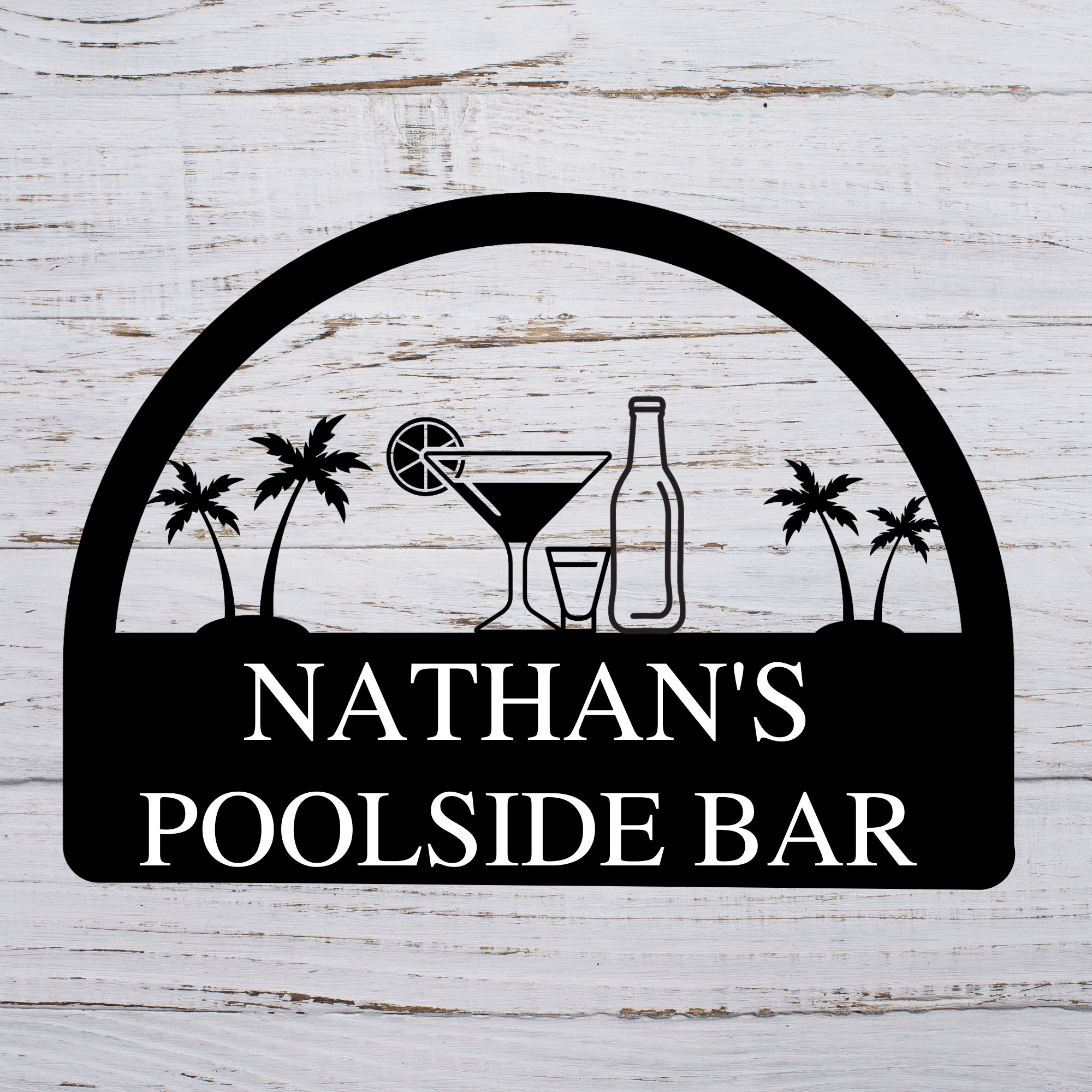 Metal Poolside Outdoor Oasis Sign-metal Swimming Pool - Etsy