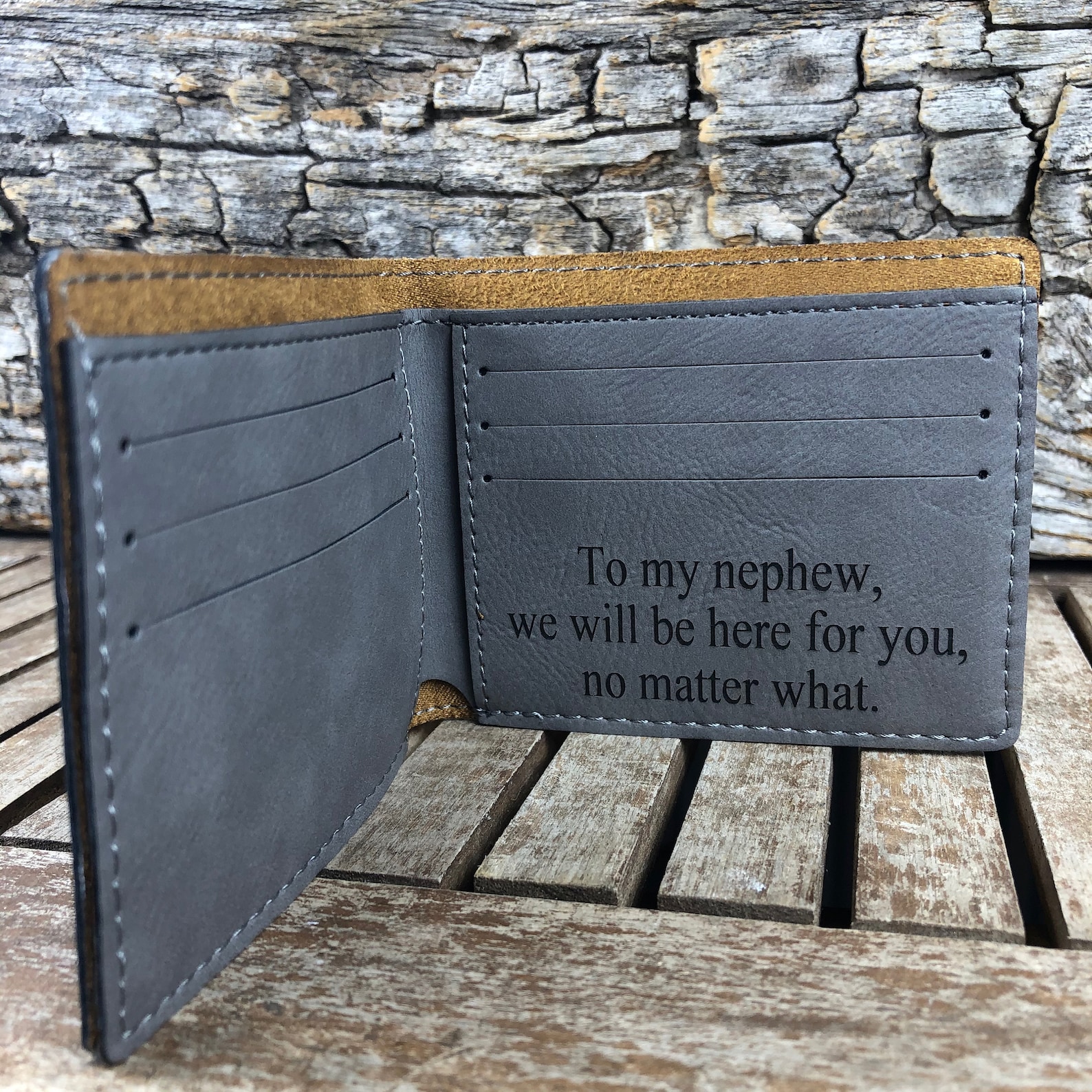 Personalized Leather Wallet Personalized Wallet Personalized - Etsy