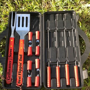 Grill-master Set BBQ Set BBQ Set for Husband bbq set for | Etsy