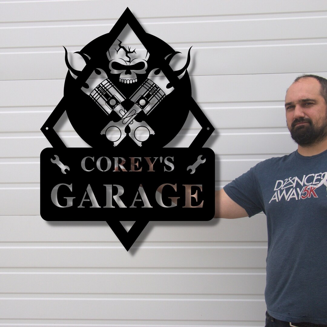 Custom Garage Sign, Man Cave Sign, Handyman Sign, Metal Signs, Man Cave ...