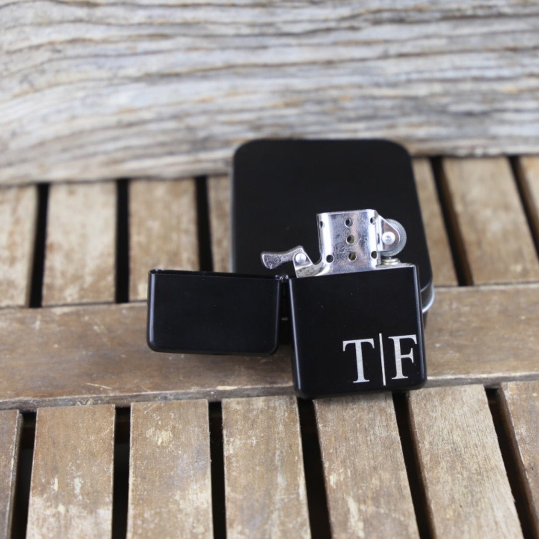 Personalized Black Engraved Lighter - Custom Lighter, Engraved Lighter ...