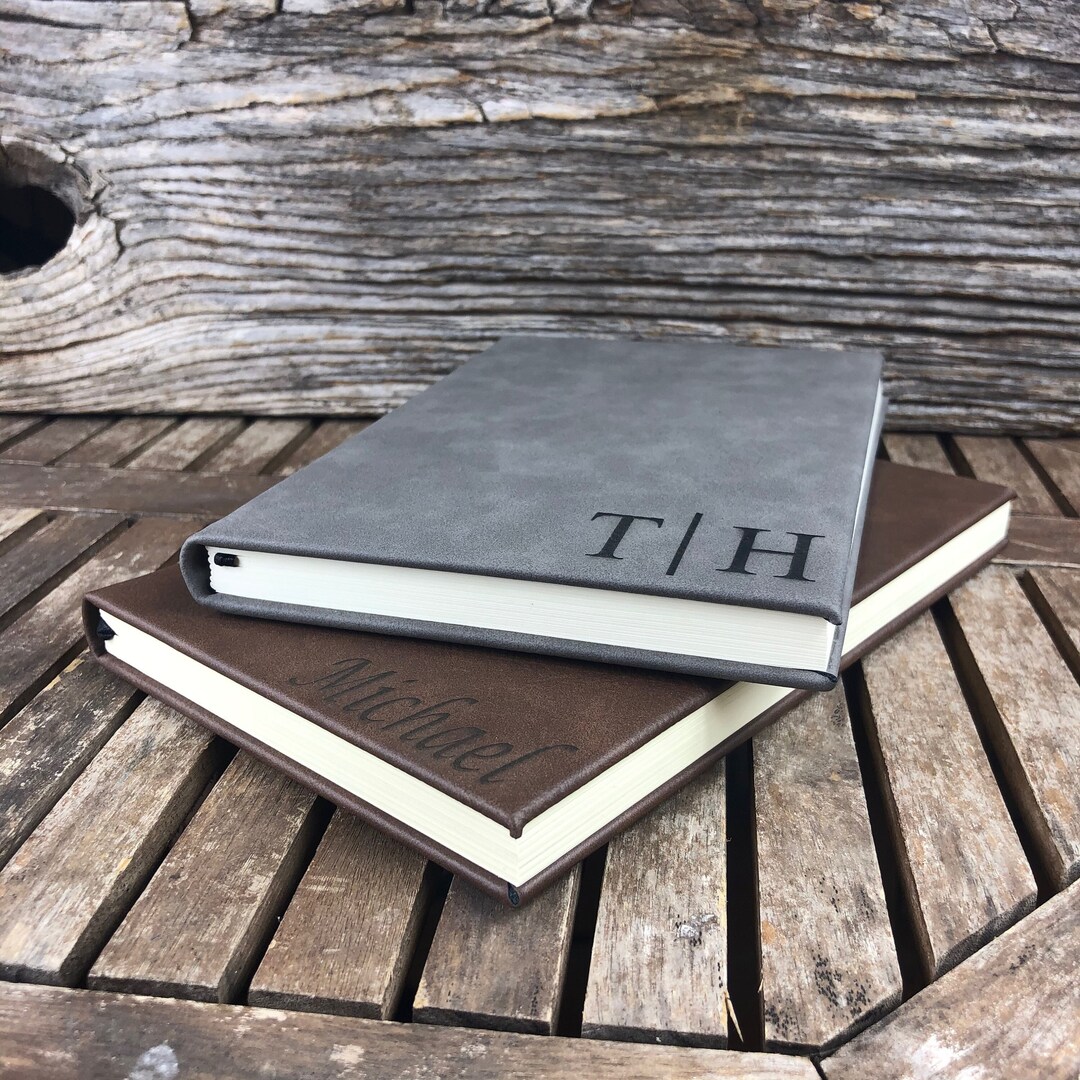 Personalized Fitness Logo, Engraved Workout Journal Graduation Gift ...