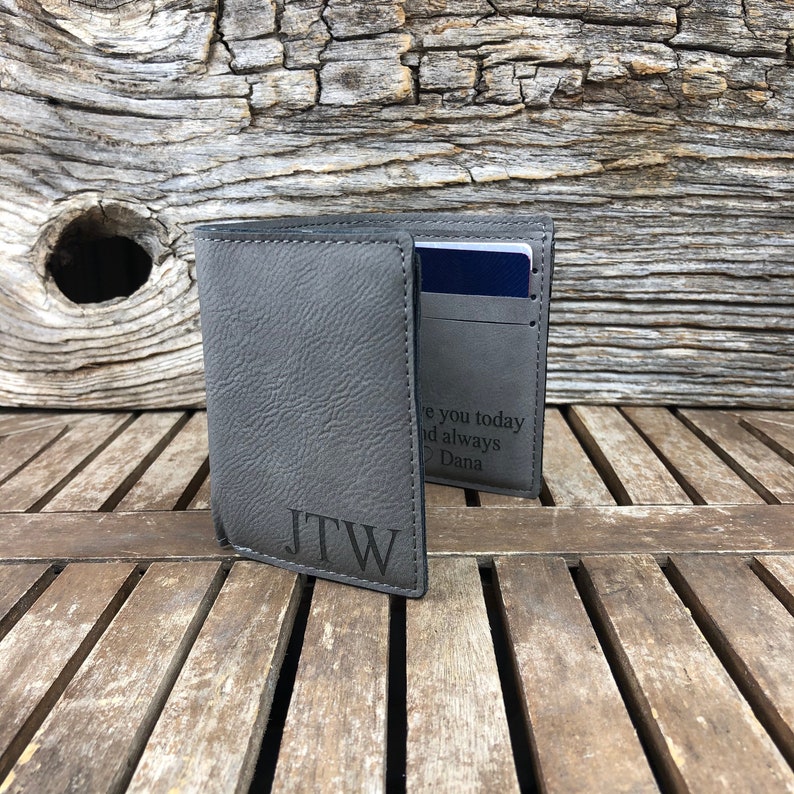 Personalized Trifold Wallet, Personalized Wallet, Personalized Mens ...
