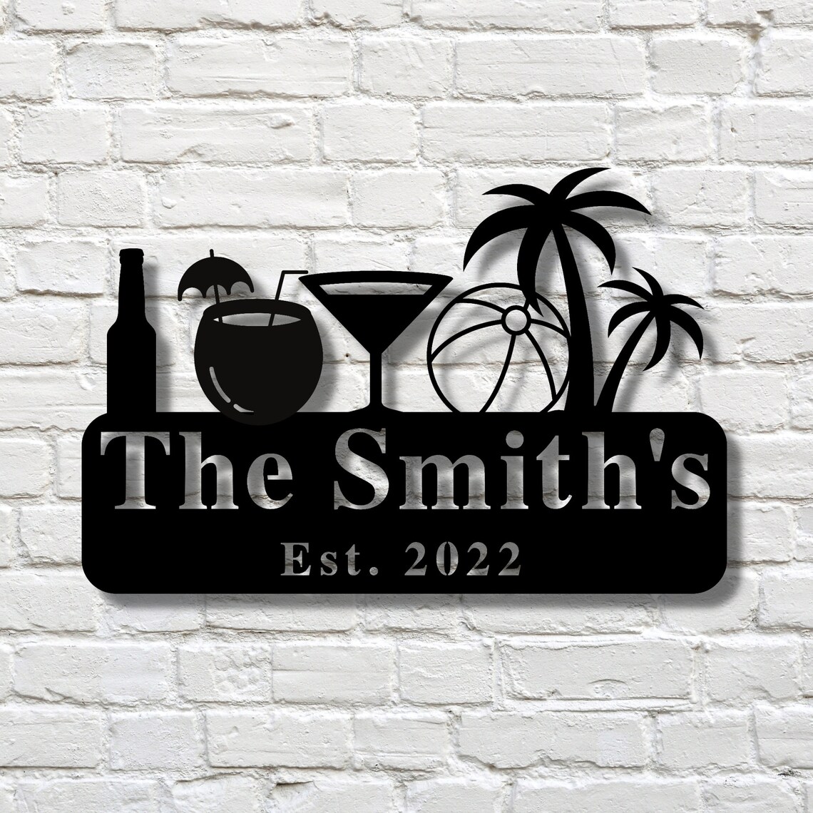 Metal Poolside Outdoor Oasis Sign-metal Swimming Pool - Etsy