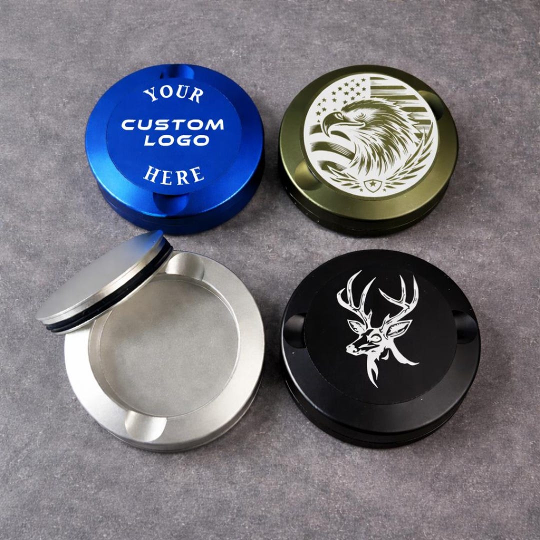 Custom Engraved Metal Can Tin for Nicotine Pouches- Colored Cans ...
