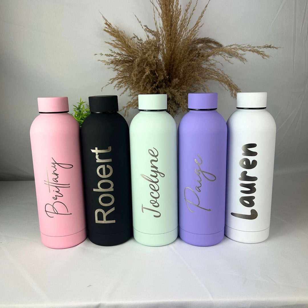 Custom Metal Water Bottle, Custom Cup With Lid, Water Bottle With Screw ...