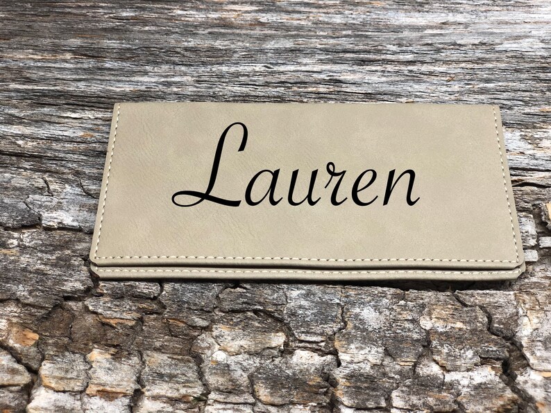 Checkbook Cover, Checkbook Holder, Checkbook Wallet, Leather Checkbook ...