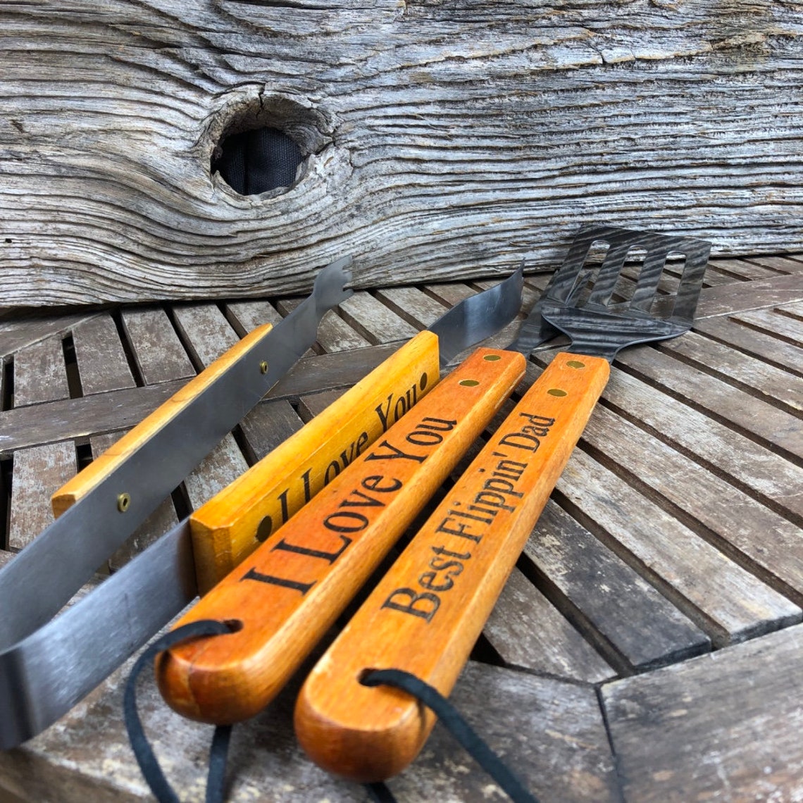 Grill-master Set BBQ Set BBQ Set for Husband Bbq Set for - Etsy