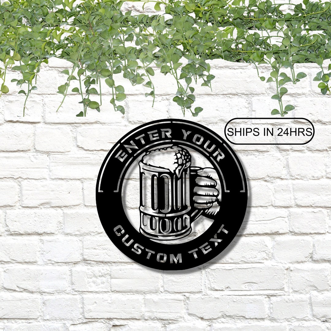 Custom Metal Man Cave Sign, Man Cave Decor, Man Cave Metal Signs ...