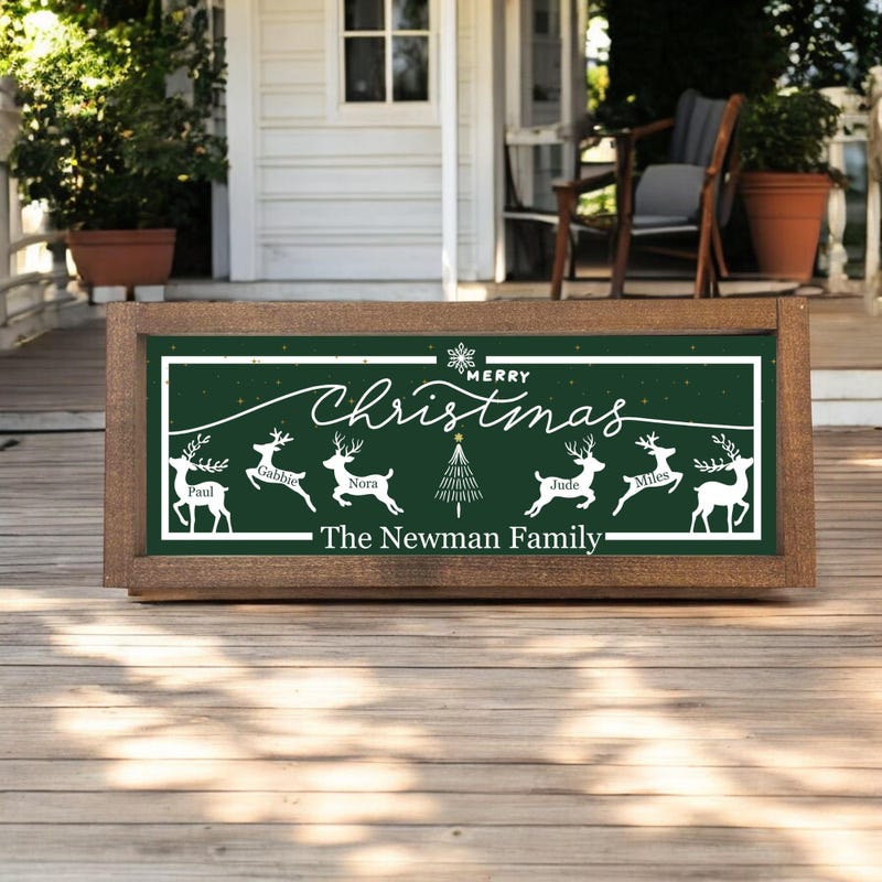 Rustic Holiday Sign - Etsy