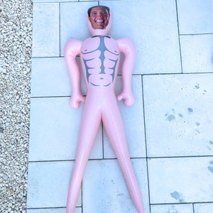 Custom Groom Blow-up Doll Bachelorette Party Favor, Poolside Fun ...