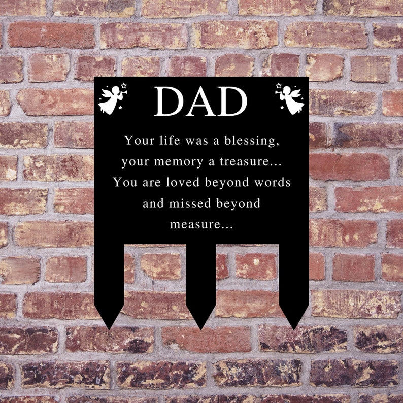 Memorial Metal Sign RIP Sign Custom Metal RIP Sign Sign for - Etsy