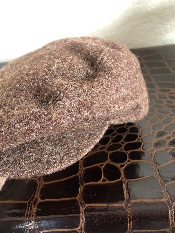 harris tweed hat vintage - Gem
