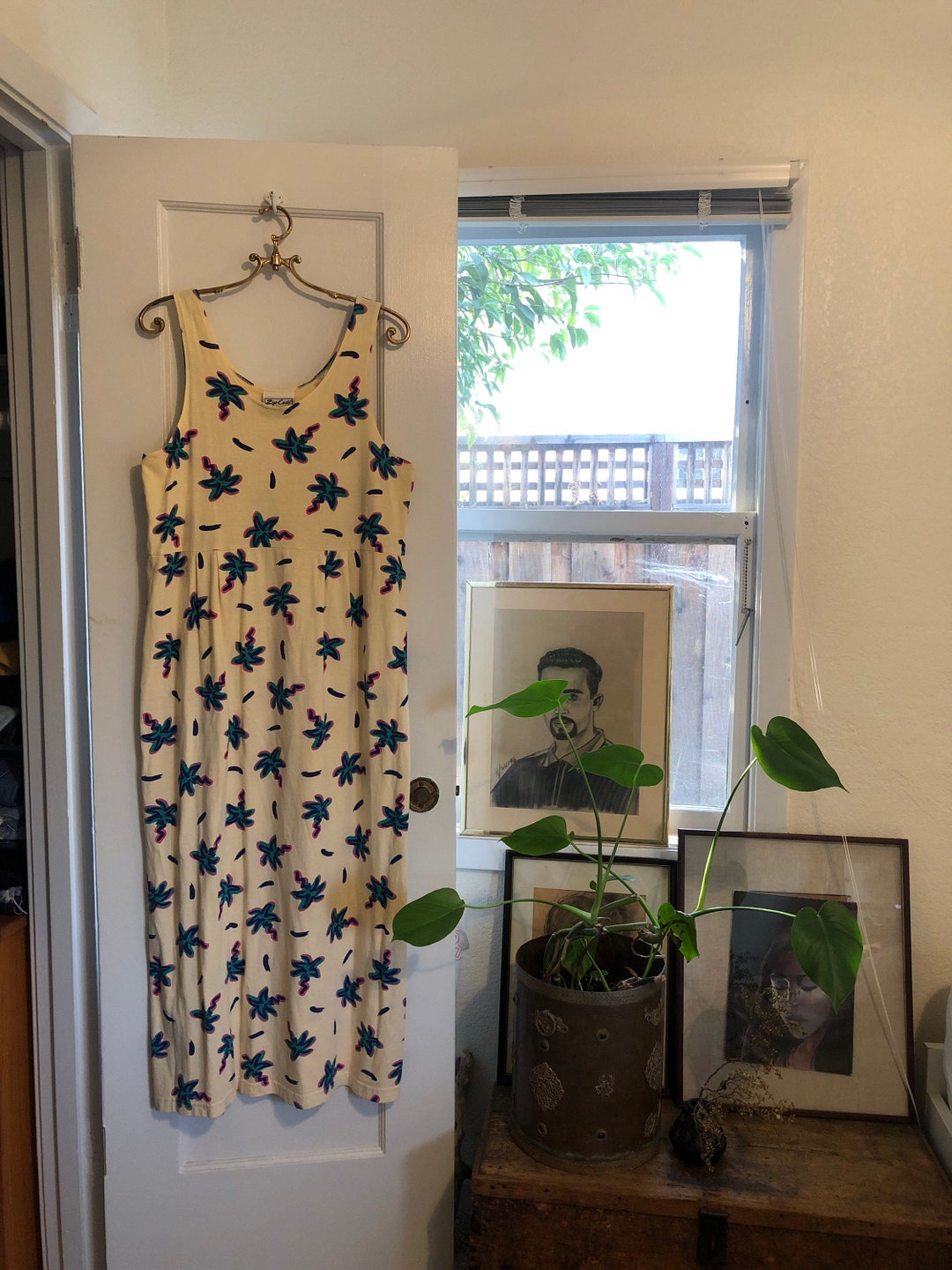 Zip Code Beach Dress Size Median Palms Design Made in - Etsy