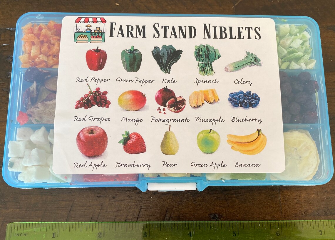 Fruit and Veggie Nibbles Natural Freeze-dried Healthy Rabbit - Etsy