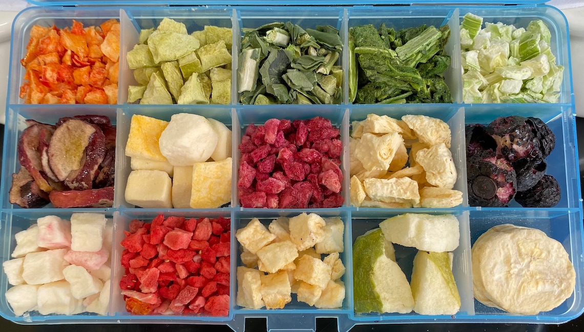 Fruit and Veggie Nibbles Natural Freeze-dried Healthy Rabbit - Etsy