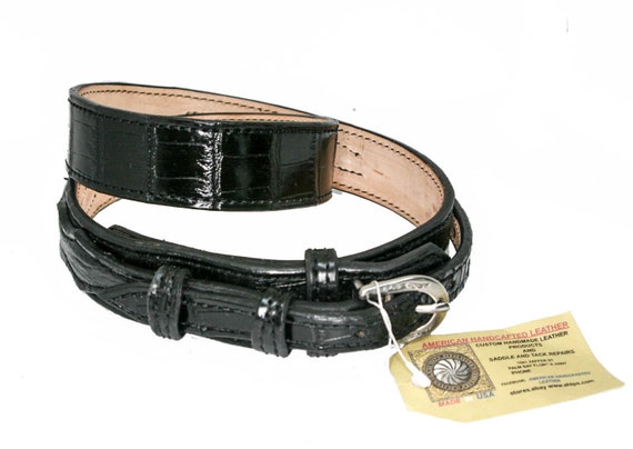ALLIGATOR Real Florida Alligator Belt Custom Handmade Ranger - Etsy
