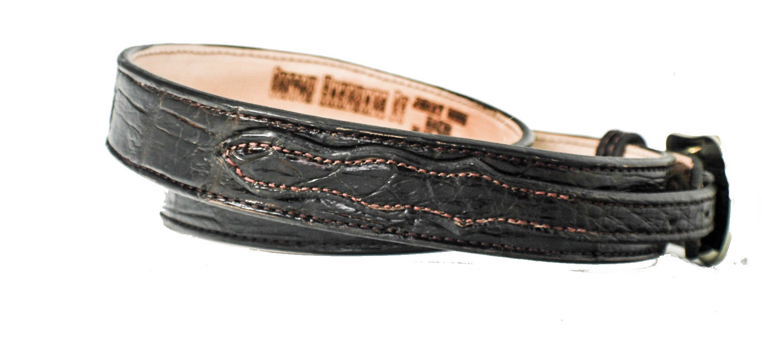 Alligator Ranger Belt Custom Handmade and Custom Handmade 4 - Etsy