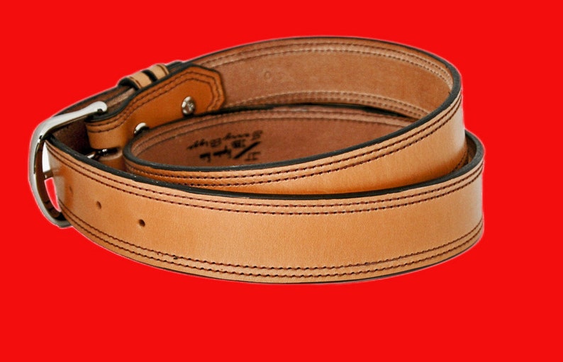 J/B Signature Leather Dress Belt All Custom Handmade From Start to ...