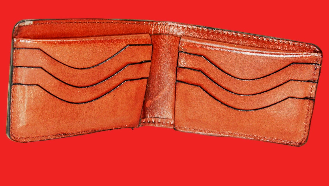 Shark Skin and Kangaroo Lined Wallet Two Colors and Two Styles - Etsy