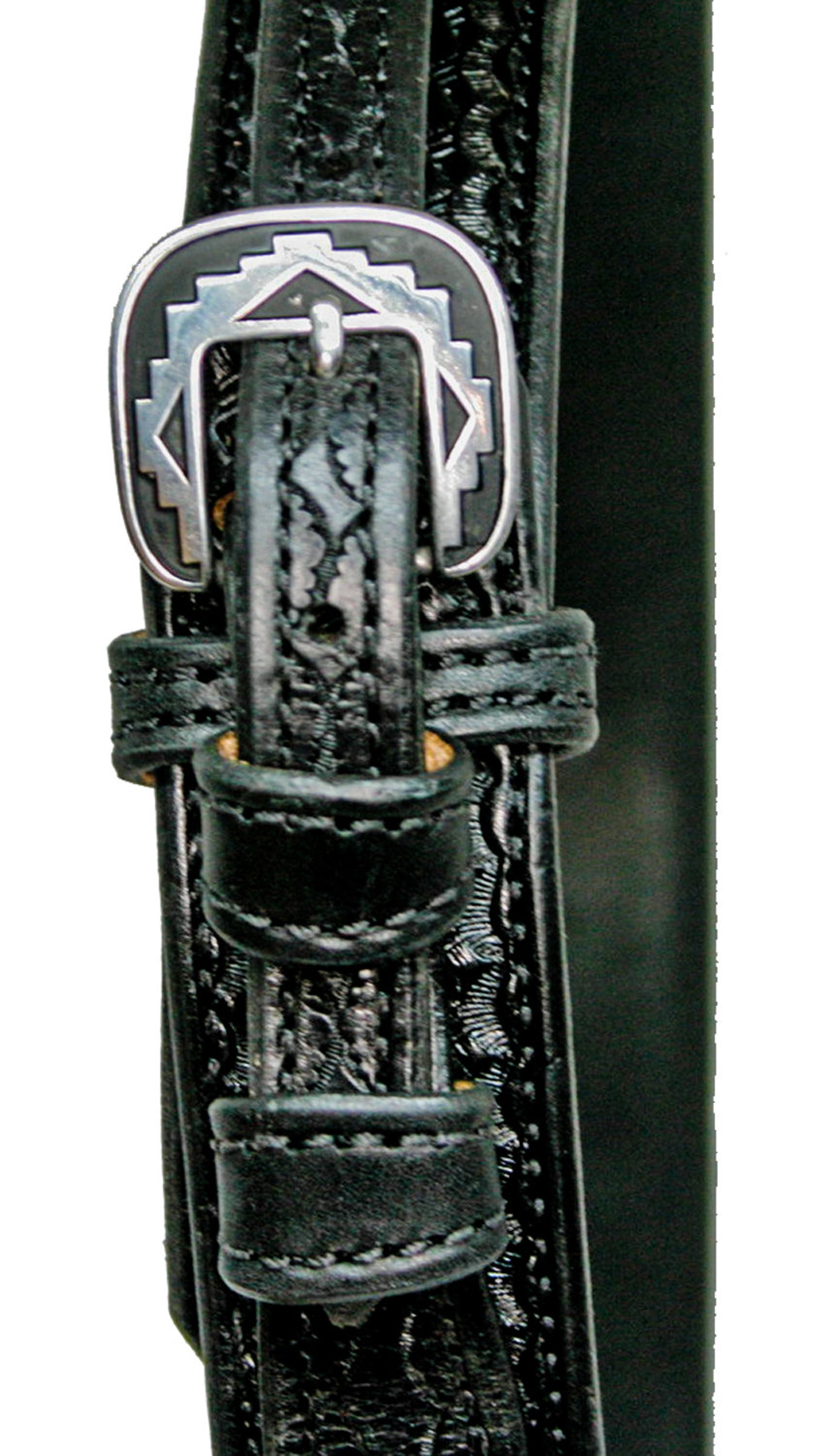 Belt Custom Handmade Ranger One Piece English Bridle Leather Basket ...