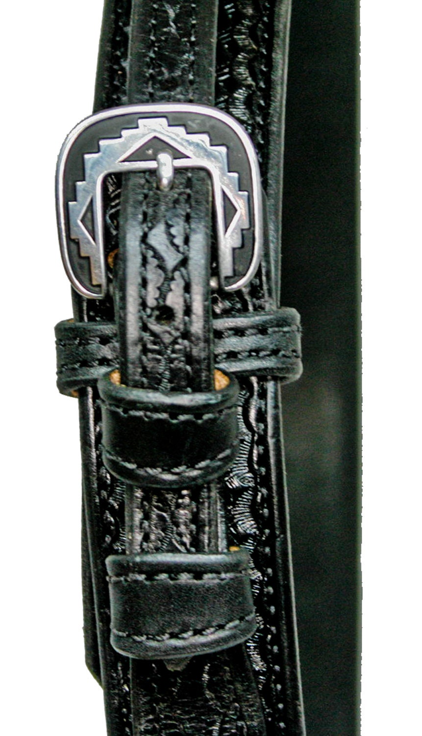 Belt Custom Handmade Ranger One Piece English Bridle Leather Basket ...