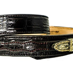 Alligator Ranger Belt Custom Handmade and Custom Handmade 4 Piece ...