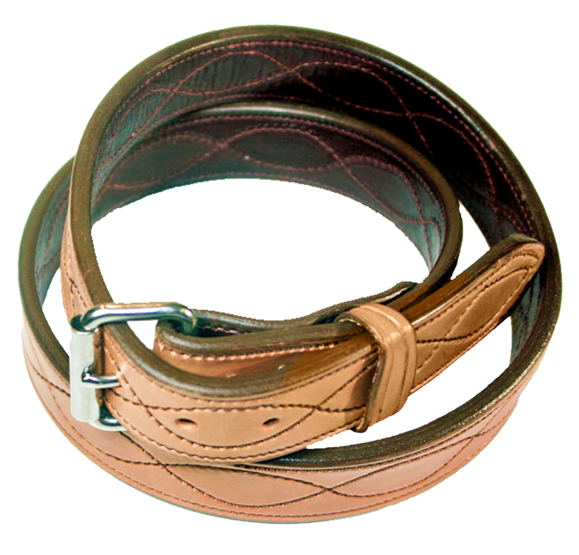 Leather Gun Belt the Ultimate 10 Oz Harness Leather With 5 Oz Latigo ...