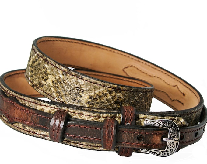 Snakeskin Guitar Strap - Etsy