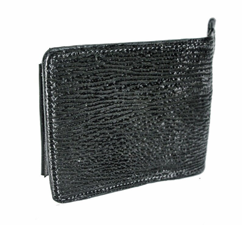 Shark Skin and Kangaroo Lined Wallet Two Colors and Two Styles - Etsy