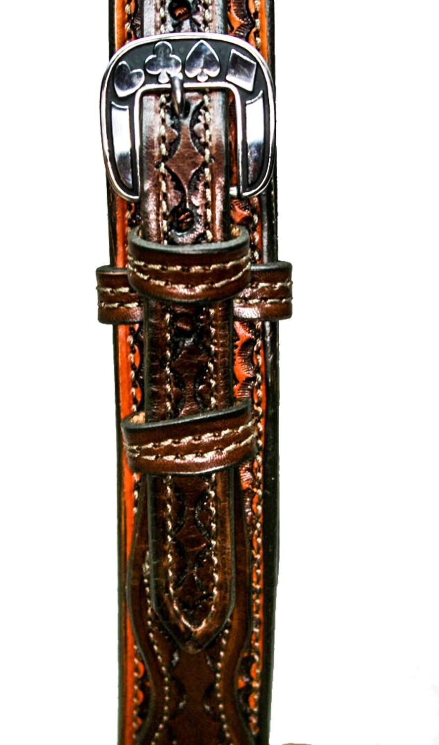 Custom Handmade Ranger Belt One Piece English Bridle Leather 30 to 50 ...