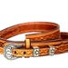 Leather Ranger Dress Belt in 3 Widths and 3 Colors With Basket-weaved ...