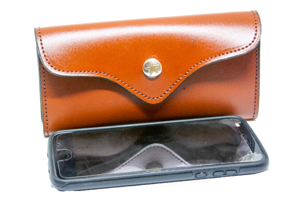 Custom Handmade Leather Phone Case - Etsy