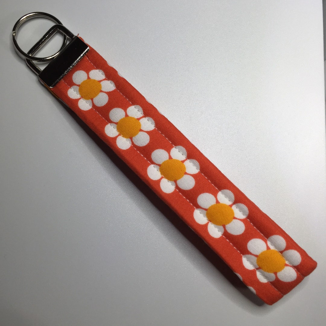 Flower Key Fob - Etsy