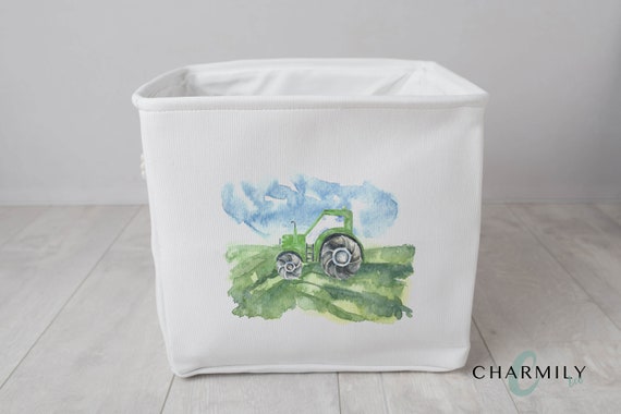 Tractor Storage Hamper Basket 4 Sizes Available Cube | Etsy