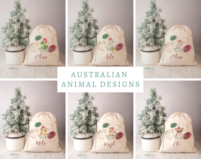Eucalyptus Tree With Australian Animals Christmas Ornament Personalised ...
