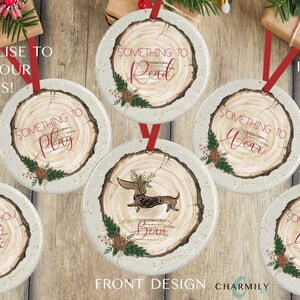 Rustic Wood | Christmas Wooden Gift Tag - Etsy