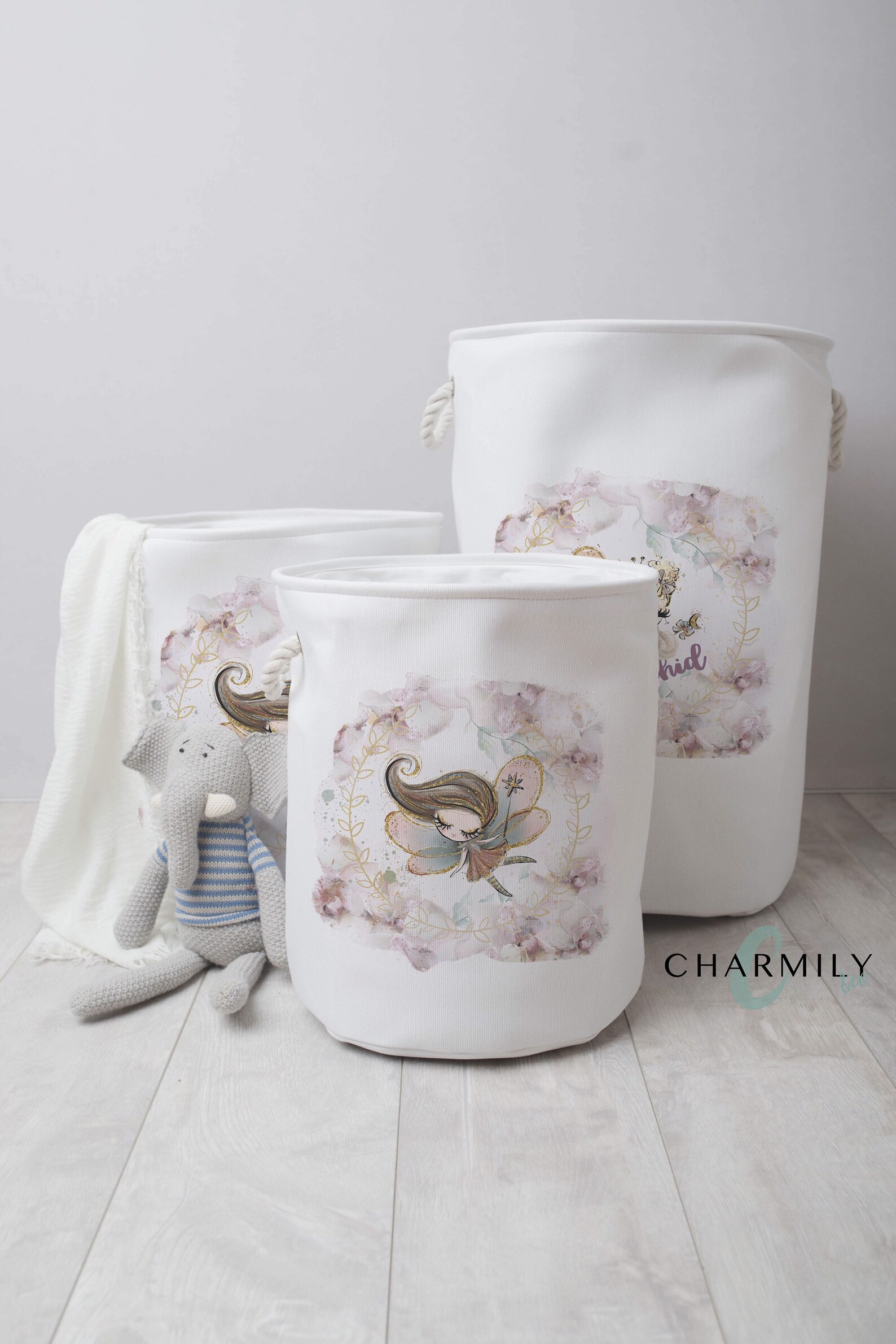 Fairy Storage Hamper Basket 4 Sizes Available Cube - Etsy