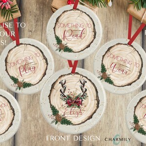 Rustic Wood | Christmas Wooden Gift Tag - Etsy