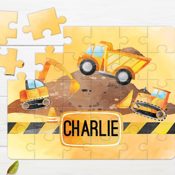 Wood Construction Puzzle - Etsy