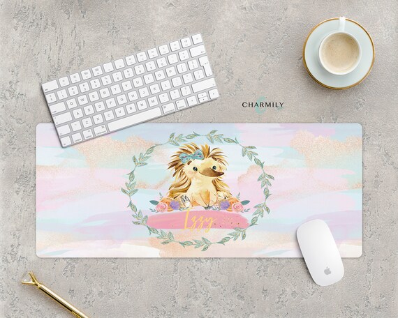 Rainbow Australian Animal Leather Desk Mat 30x60cm Large | Etsy